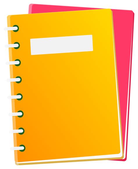 Notebook School Sticker Png 20693383 Png