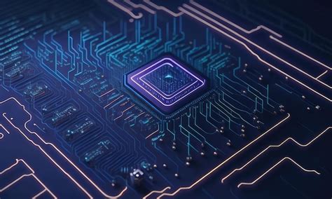 Premium Photo Computer Circuit Board Wallpaper Background