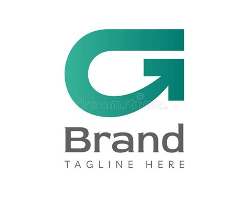 Letter G Logo Design Letter G With Arrow Logo Stock Vector Illustration Of Telecommunication