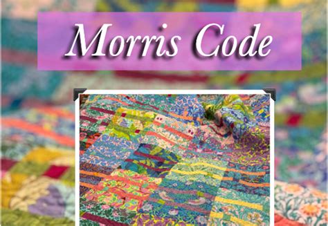 Morris Code Pattern Only Hard Copy