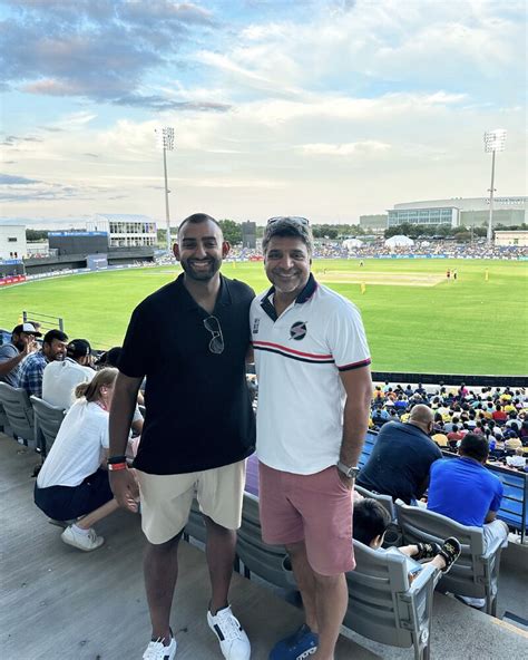 Enjoyed An Incredible Day At The Major League Cricket Playoffs With Vijay Beniwal Thank You For