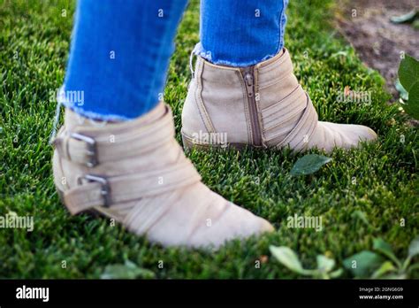 Womans Boots Hi Res Stock Photography And Images Alamy