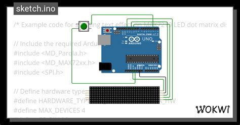 Matrix Wokwi Esp32 Stm32 Arduino Simulator