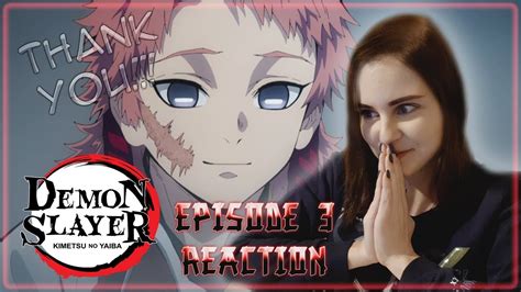Demon Slayer Kimetsu No Yaiba Episode REACTION YouTube