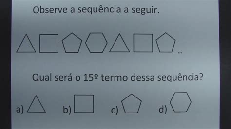 Observe A Sequência De Figuras
