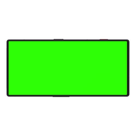 Clear View Smartphone Greenscreen Landscape 46590203 Png