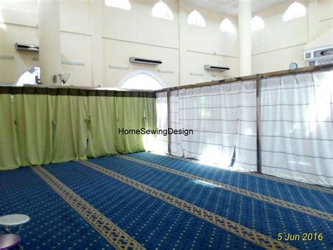 Homesewingdesign Tirai Masjid Alam Impian