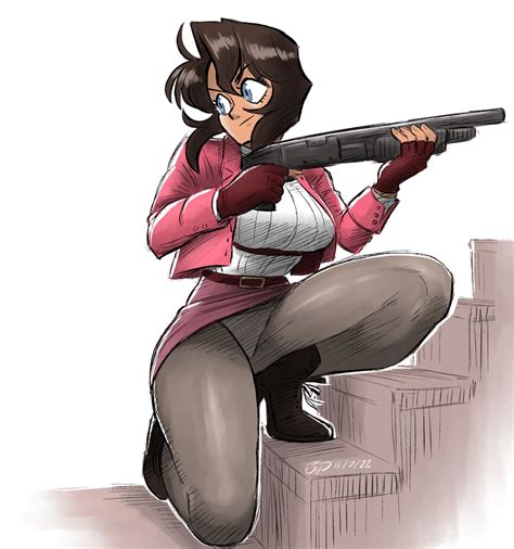 Rally Vincent Gunsmith Cats Drawn By Videajames Danbooru