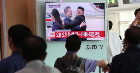 평양회담 남북정상 포옹에 박수성과도 기대종합