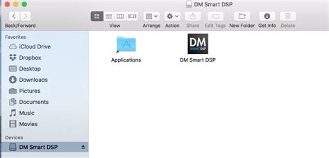 Macos How To Install The Dm Smart Dsp Software For Dm Processors And