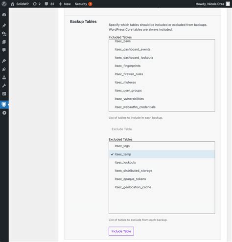 solid security database backups solid help center