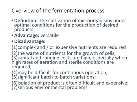 Solution Fermentation Types Studypool