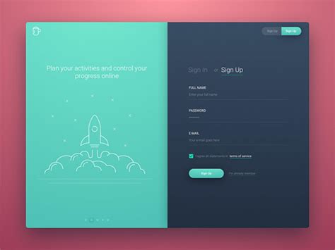 Design Login Signup Pages With Api Integrations By Shemathomas