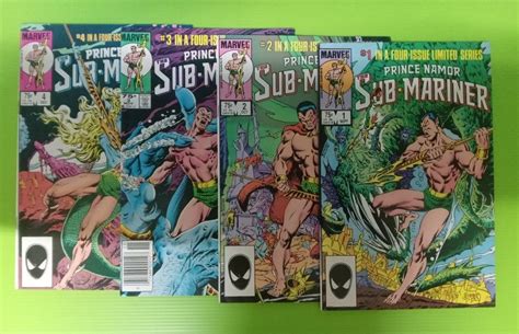 Prince Namor The Sub Mariner 1234 Bob Budiansky Cover Art