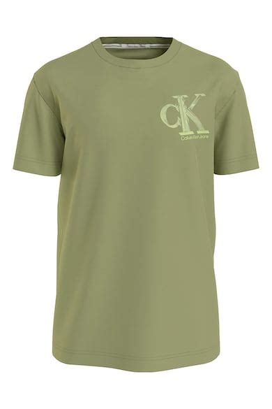 Tricou De Bumbac Cu Imprimeu Logo Calvin Klein Jeans J30j325498 L9n