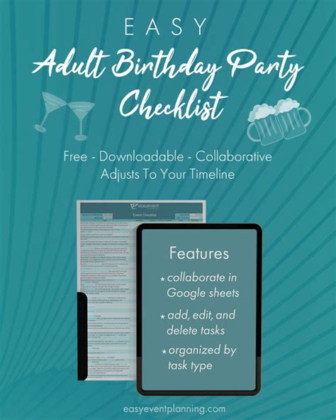 Adult Birthday Party Instagram Amy Mauer Designs