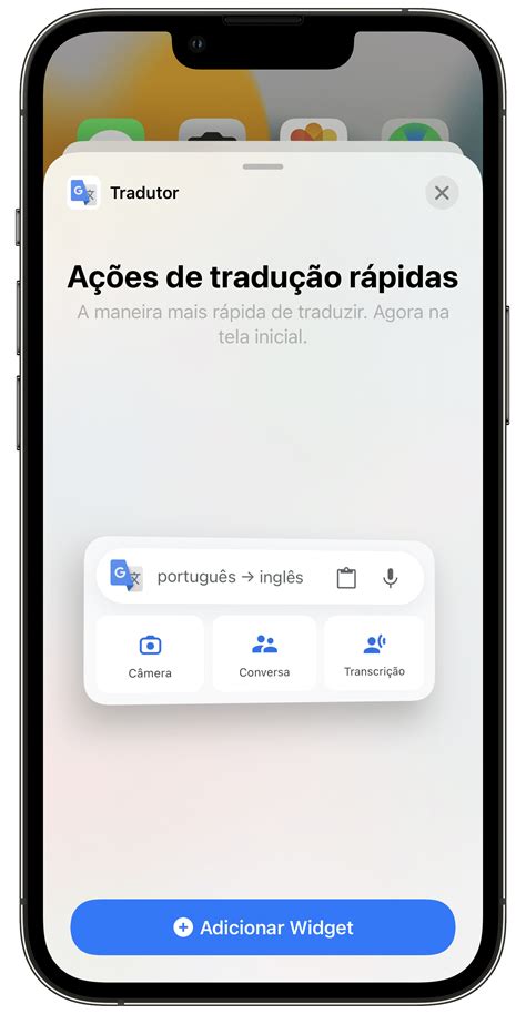 Google Tradutor ganha widget para acesso rápido no iOS MacMagazine