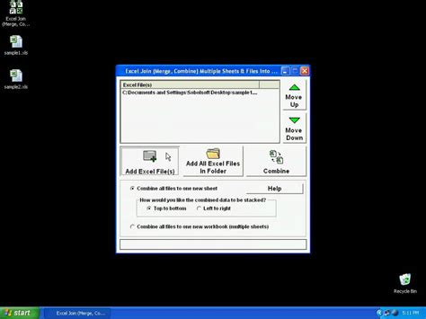 Sobolsoft Com How To Use Excel Join Merge Combine Multiple Sheets