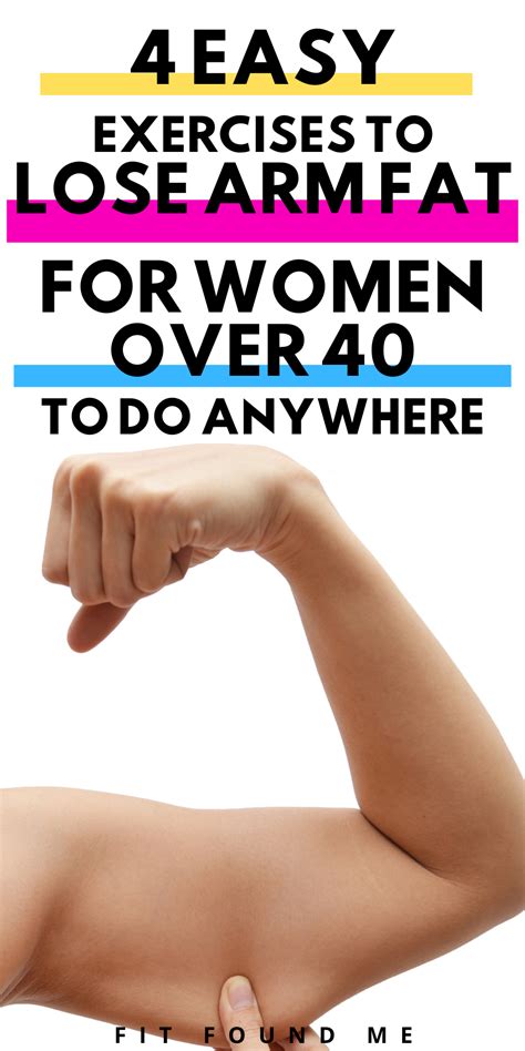 4 Easy Exercises To Lose Arm Fat Women Over 40 Can Do Anywhere Artofit