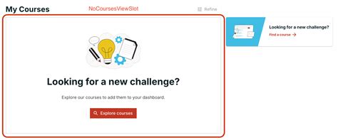 customizing learner dashboard using frontend “slots” — latest documentation