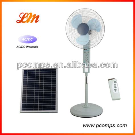Best Rechargeable Solar Power Stand Fan High Quality Best Rechargeable