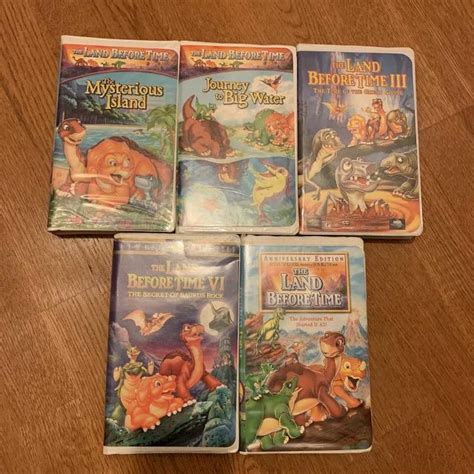 Best The Land Before Time Vhs Movies 10 00 For Sale In Jefferson
