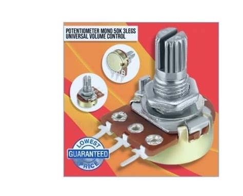 Potentiometer Mono 50k 3legs Universal Volume Control Lazada Ph