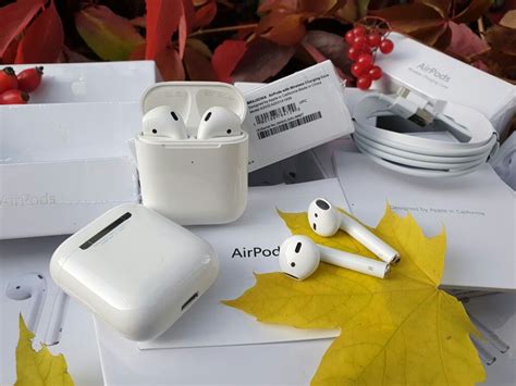 Apple AirPods 2 Bluetooth наушники навушники Аирподс: 800 грн ...
