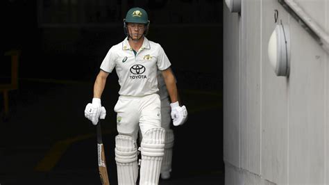 Nathan McSweeney Happy To Take First Ball In Perth Test Debut News