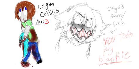 Cp Zalgoid Oc Logen Collins By Crummy Juncture On Deviantart