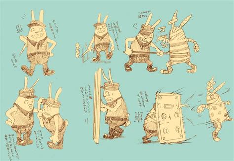 很棒的搞笑动画，《监狱兔》pixiv壁纸图片 Bobopic