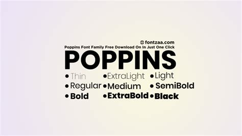 Poppins Font Poppins Font Poster Fonts Poppins
