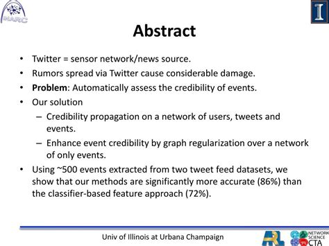 ppt evaluating event credibility on twitter powerpoint presentation