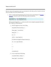 Homework 7 Pdf Homework Review II Here Are Some Review Questions To