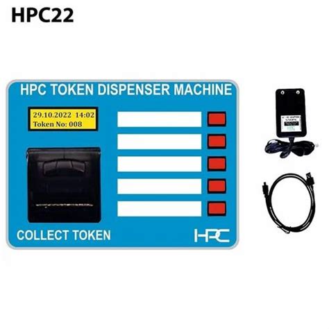 HPC Button Token Dispenser Without Battery Model HPC Mm Thermal At Piece In Pune