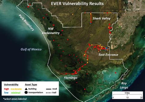 Ever Vulnerability Results Summary Only Select Areas Are Labeled Download Scientific Diagram