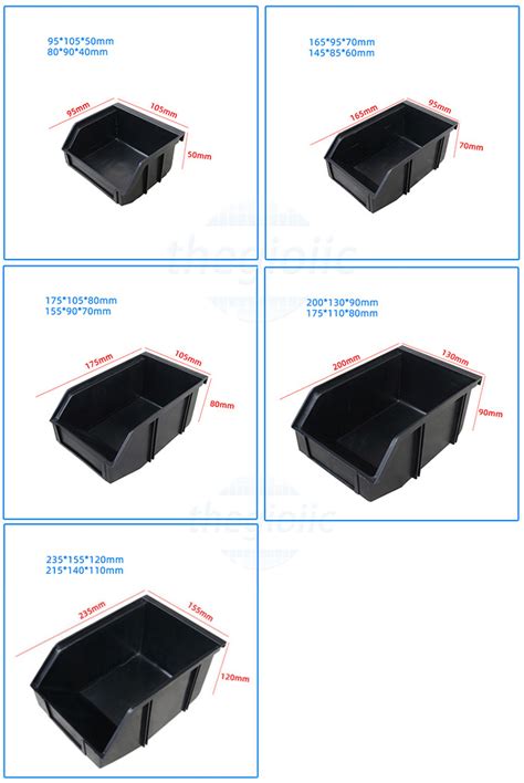 Khay Nhựa Đựng Linh Kiện Chống Tĩnh Điện 235x155x120 Khay đựng Linh