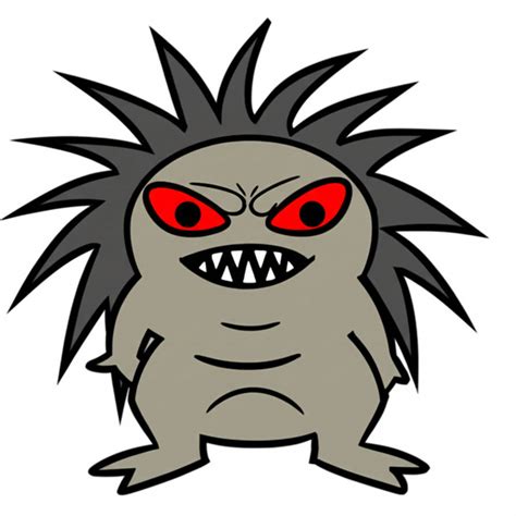 Simple Cartoon Render Of A Krite From Critters By Jhardy87 On Deviantart