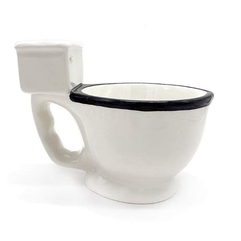 Купити Кружки у формі туалету на 300 мл Новинка Подарункова чашка Кружка з керамічного