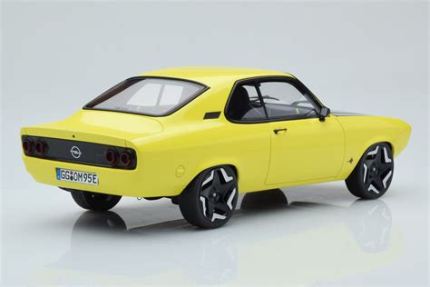2021 Opel Manta Gse Elektromod Yellow Otto 118 Scale