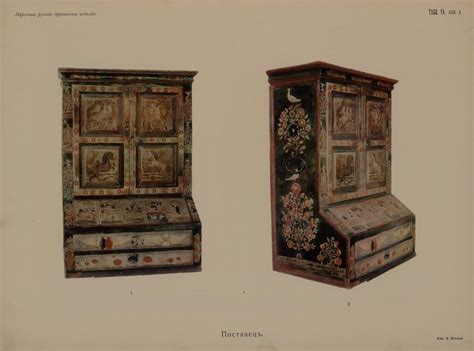Народные русские деревянные изделия Выпуски 1 5 Decorative Boxes
