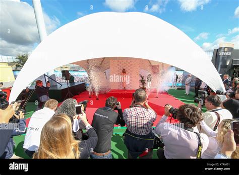 Millie Mackintosh Opens The Southampton Boat Show Hi Res Stock