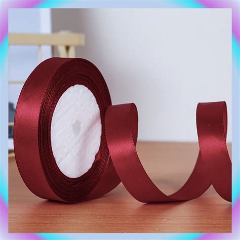 22m 2cm Satin Ribbon Riben Reben Ribben Ribon Organza T Flower
