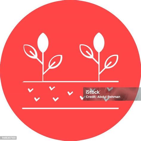 Tanaman Tumbuh Ikon Vektor Warna Yang Dapat Dengan Mudah Memodifikasi