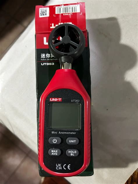 Digital Anemometer Uni T Ut363 — Standard Electric Co