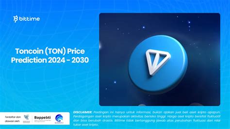 Toncoin Ton Price Prediction 2024 2030