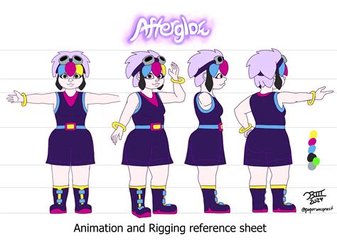 Model Sheets For An Oc Rcharacterdesigns