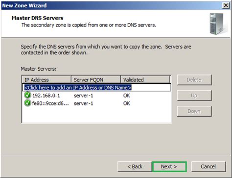 Server Labs How To Configure A Secondary Dns Server Name Server In