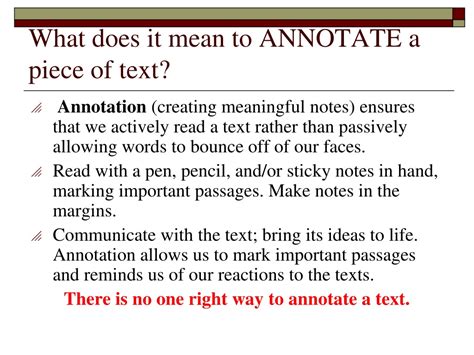 Ppt Effective Text Annotation Tips And Guidelines Powerpoint