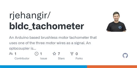 GitHub Rjehangir Bldc Tachometer An Arduino Based Brushless Motor